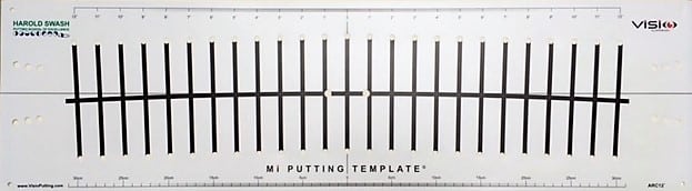 The Visio Mi Putting Template Visio Golf