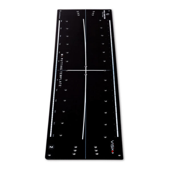 Pure Arc Mi Putting Template 3.0 - Black Edition | Visio Golf